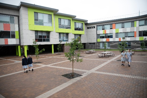 Facilities Outdoor Piazza | St Ursula's College